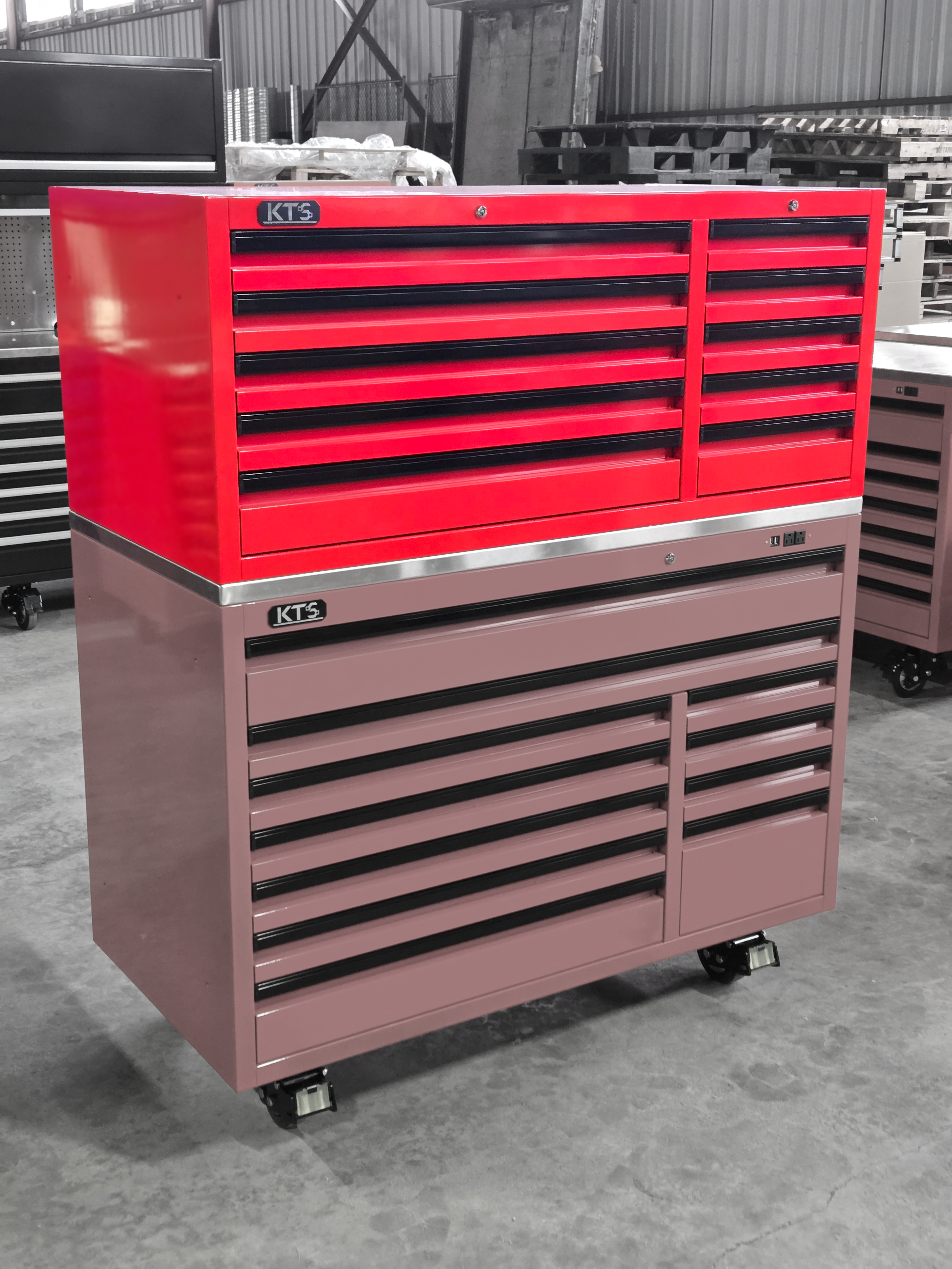 56 Inch Bench Top Tool Chest – KTS Toolboxes